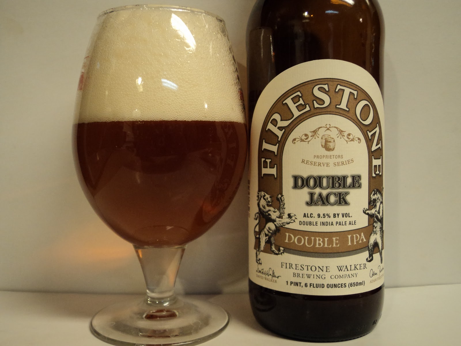 Water + Malt + Hops + Yeast = Beer: Firestone Walker – Double Jack
