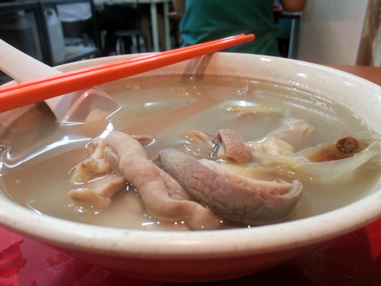 Long Vacation: Soupy lunch at 一家村