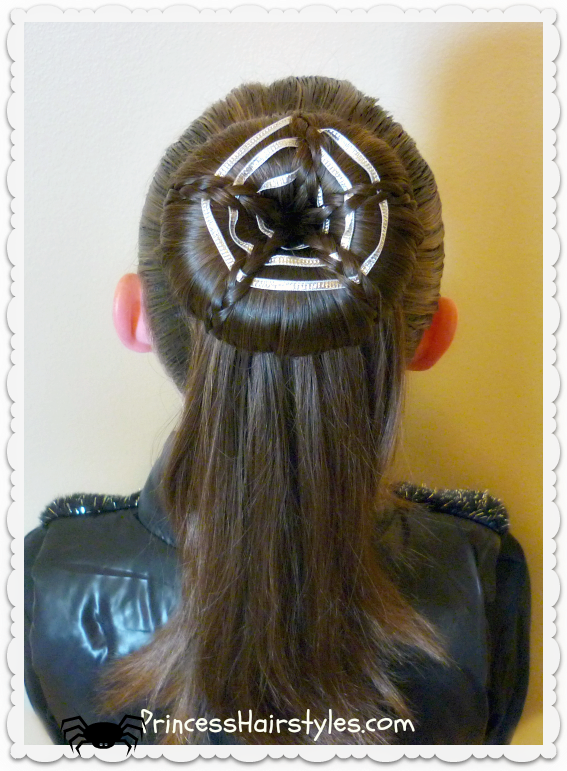 Spider Web Hair Style