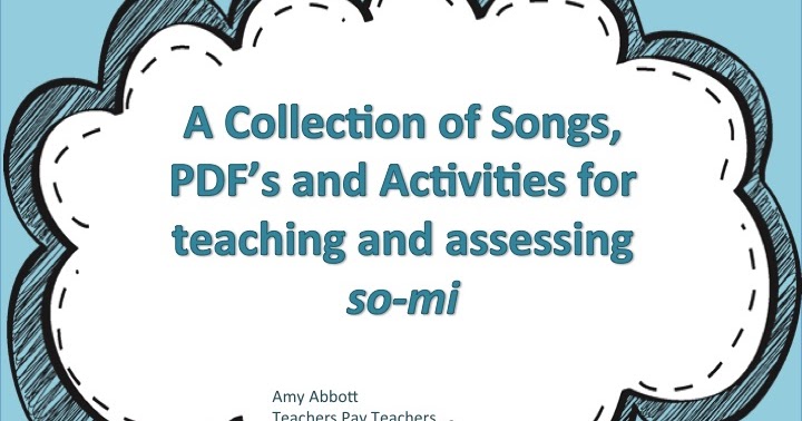 A Collection of Songs, PDFs and Activities & Assessments for Teaching ...