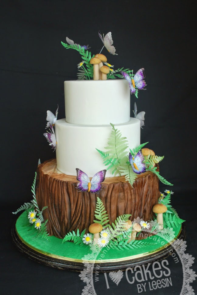 Penang Wedding Cakes by Leesin: Fantasy Forest Wedding Cake
