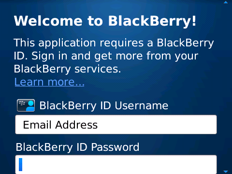 Cara Daftar BlackBerry ID untuk Login BBM for Android dan iOS - Contoh ...
