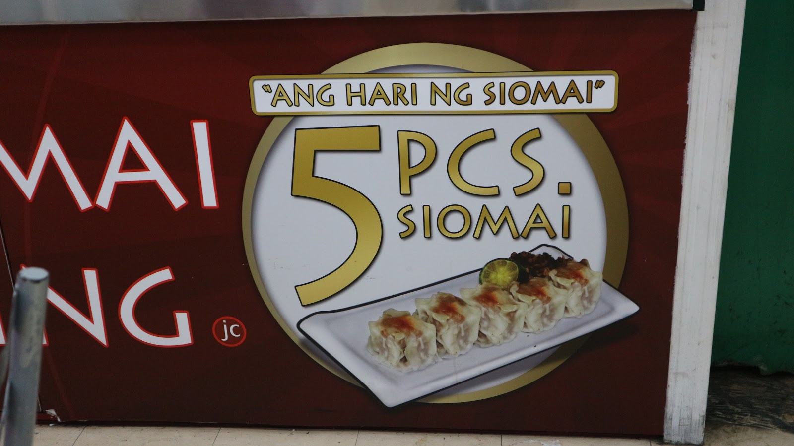 Siomai King experience