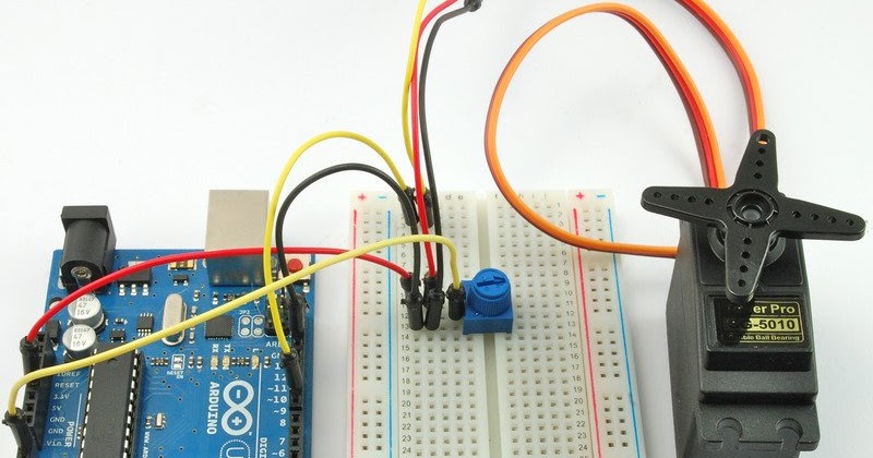MET LAB: Servo motor interface with arduino