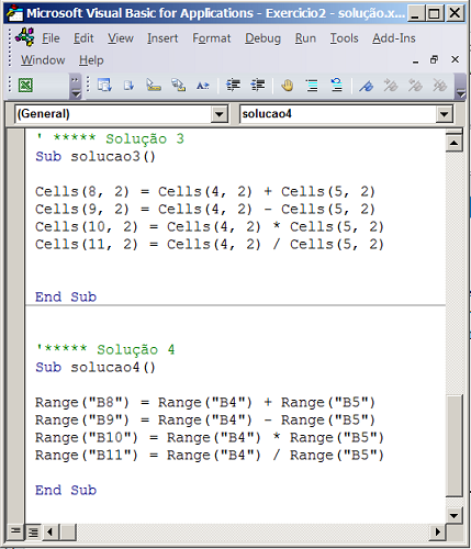 Excel VBA - Easy and Fast: Class 2