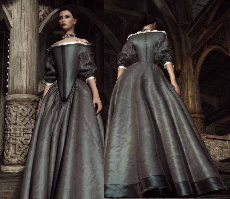 Kozakowy 1660 Gown [CBBE] ~ Eskyrim