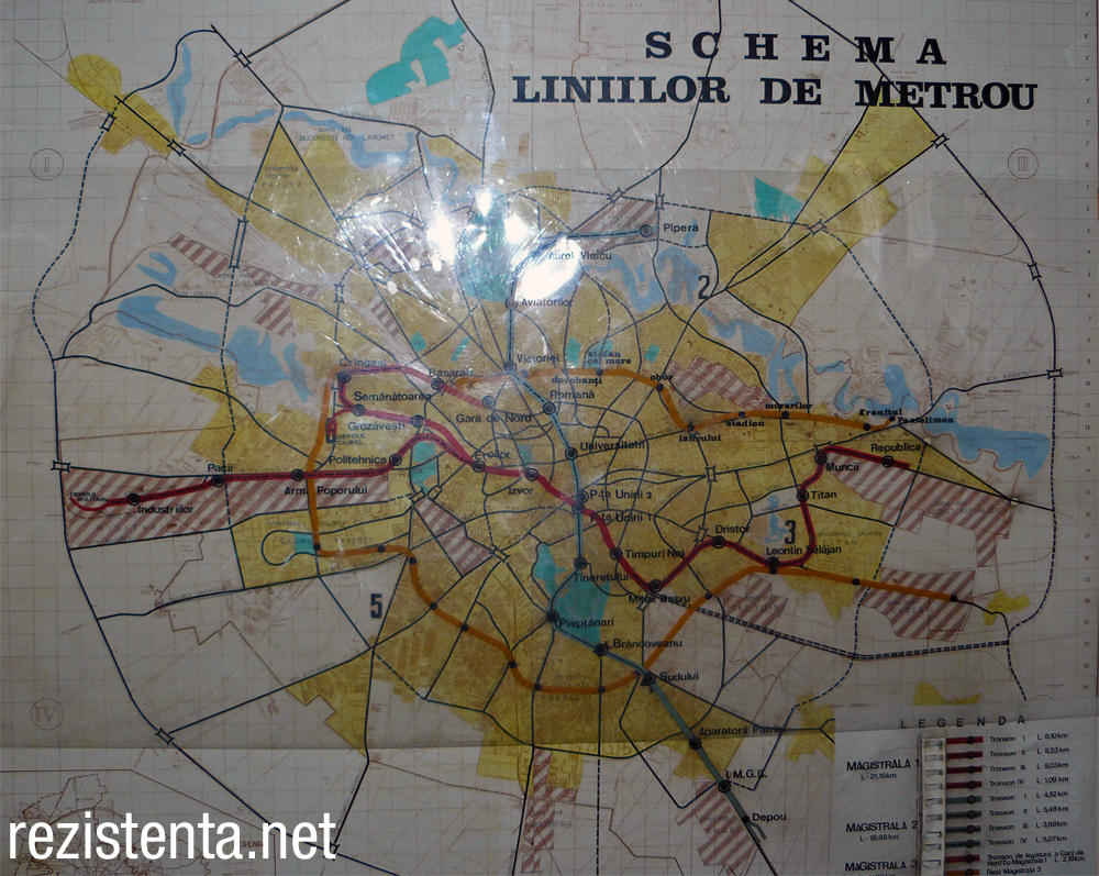 Despre harta Metrorex | Bucurestii Vechi si Noi