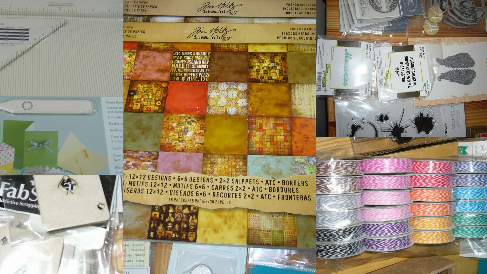 Las Casitas de Papel: Ha llegado :Material de Scrap