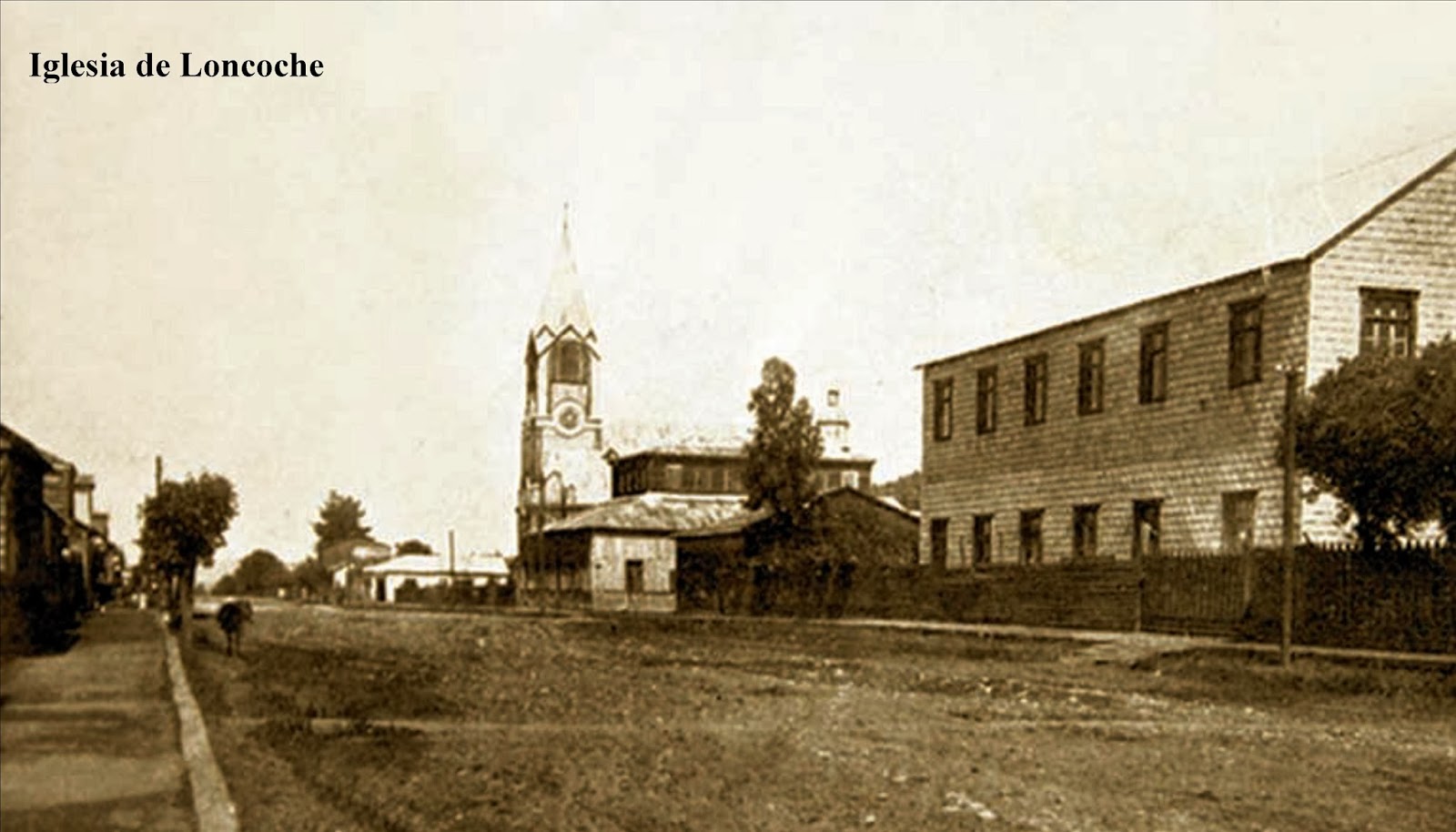 Imágenes de Chile del 1900: Loncoche, Mariquina y Lanco