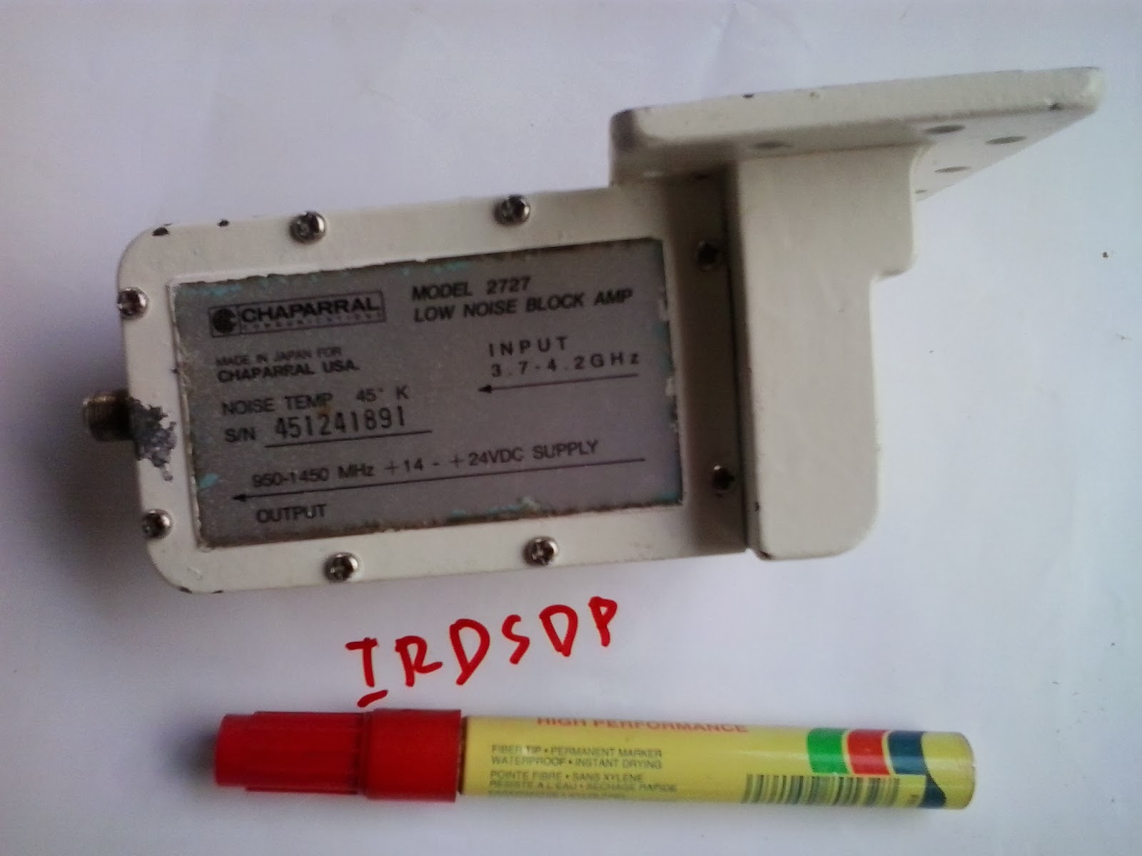 Rongsokan Vsat: LNB C-Band Chaparral