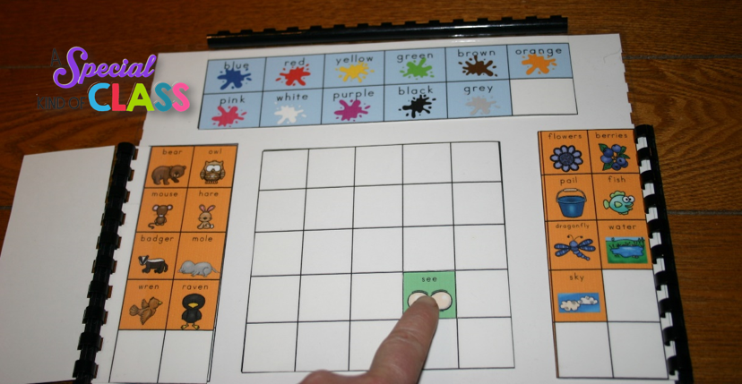 A special kind of class: Bear Sees Colors - Day One