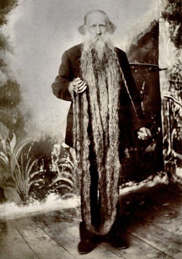 16 Awesome Pictures of Long Beards in the Past That You Have Rarely ...