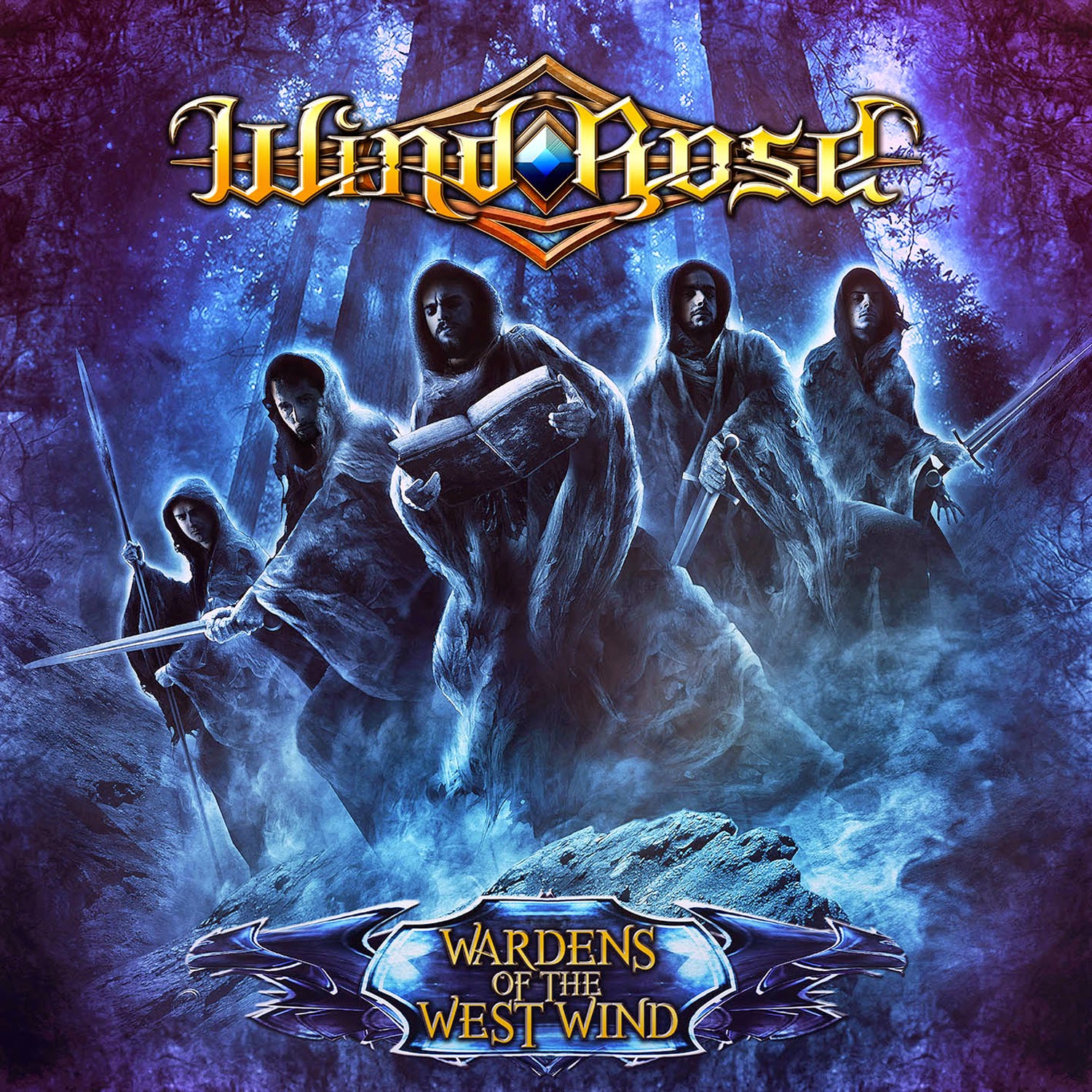 Two Guys Metal Reviews: Wind Rose - Wardens of the West Wind