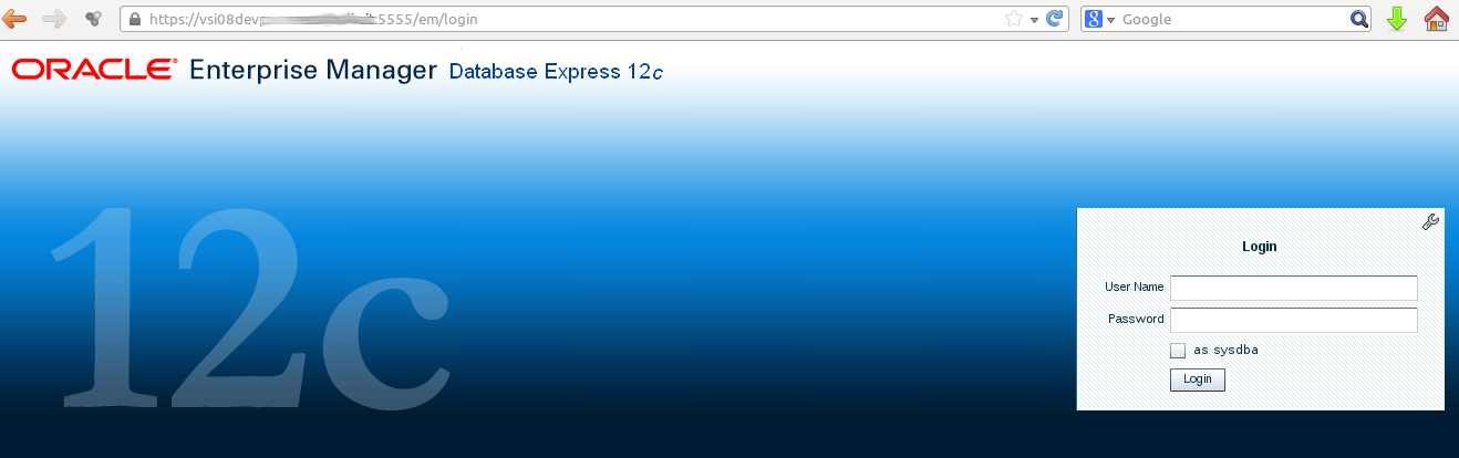 Database Administrator Workshop How To Configure The Port For Em Database Express 12c