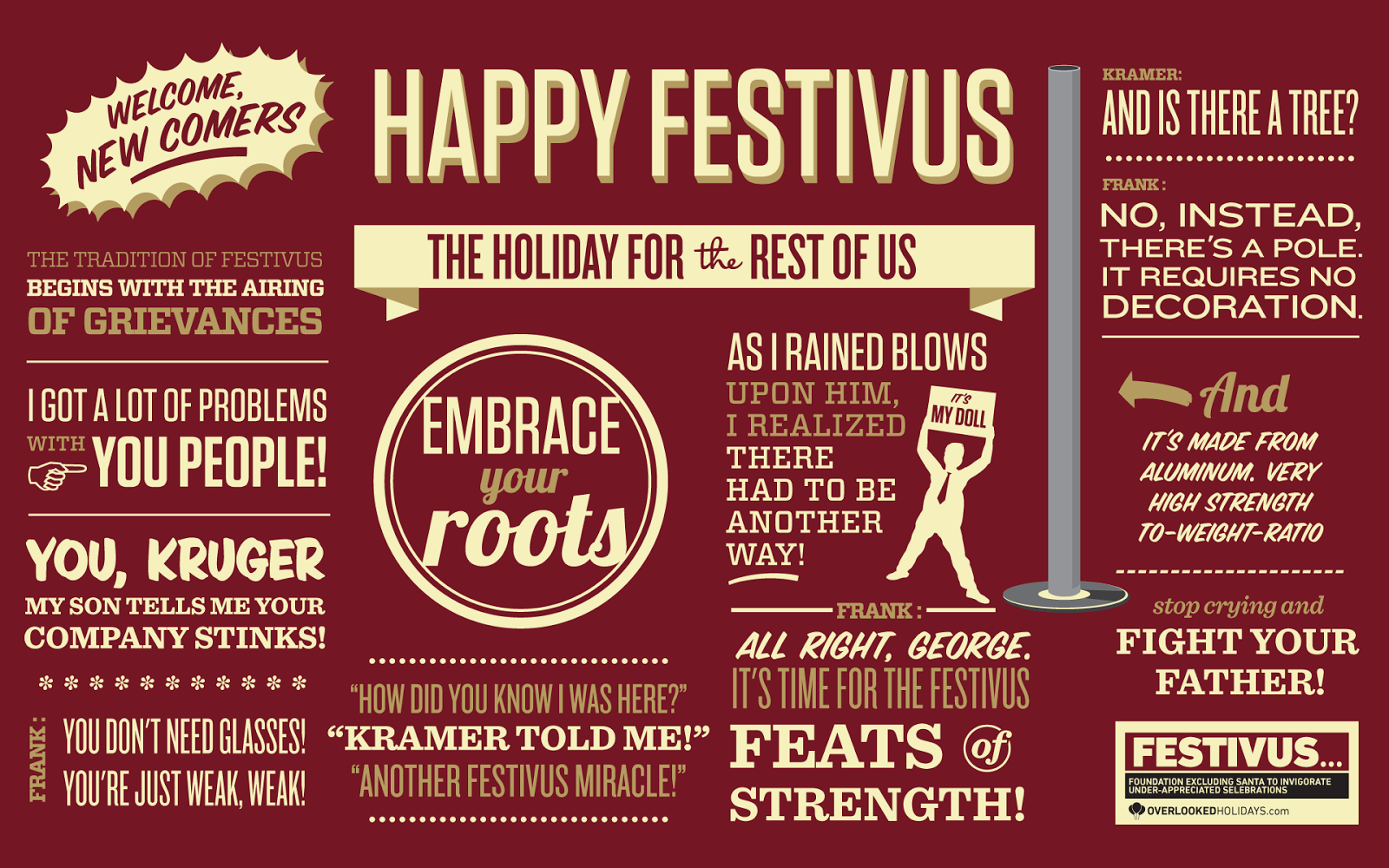 U-Holler: Joyous Festivus, Such As It Is!