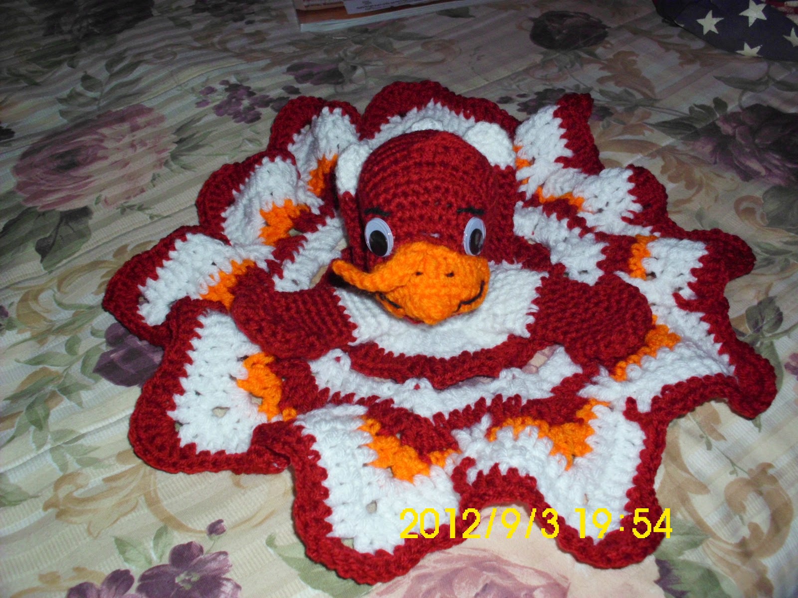 Mary Ann's Crochet : Virginia Tech Hokie: Added Pattern