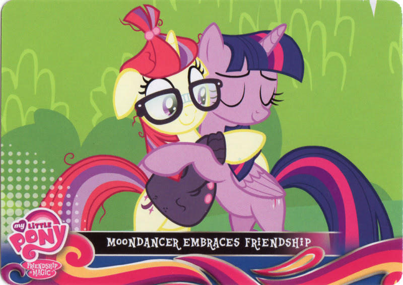 MLP Moondancer Embraces Friendship Trading Cards | MLP Merch