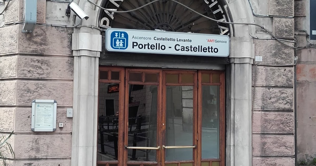 I miei autobus: Ascensore Castelletto belvedere Montaldo - Piazza ...