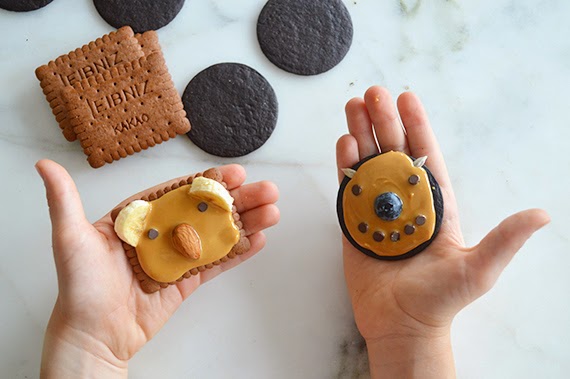 WE ARE UNIQUE AND FASHIONABLE.: Cookie face snack ideas by Jodi Levine ...