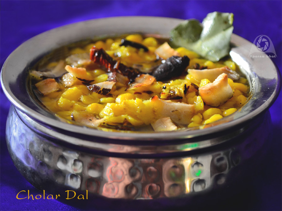 Cholar Dal ~ Flavors N Colors