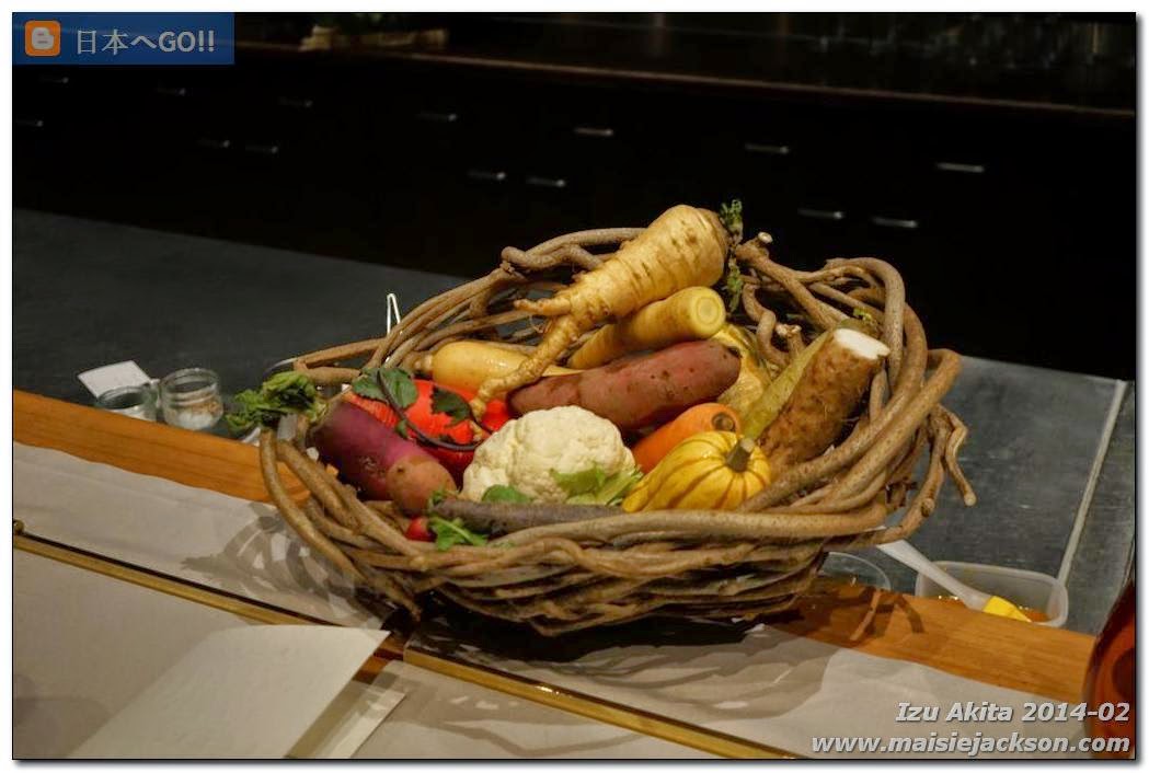 日本へGO!!: 伊豆秋田﹝十五﹞Lumiere arcana izu dinner「神秘」