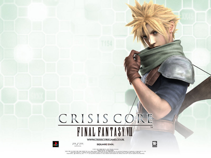 Cloud Strife FF VII Crisis Core Wallpaper | Final Fantasy Wallpaper
