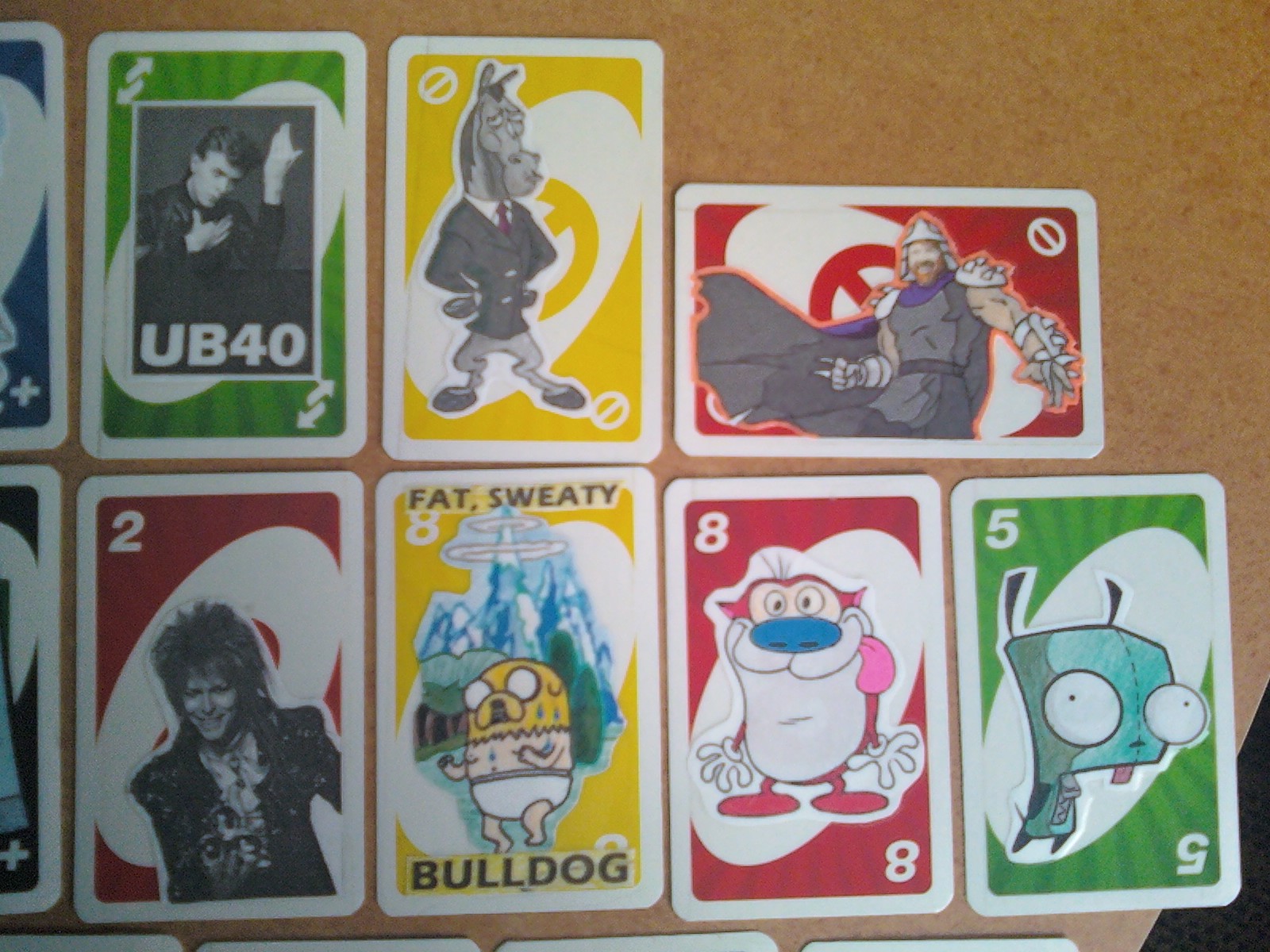 Bo Dee Lux's Custom Uno Card Caravan: @feralchild's Summer cards
