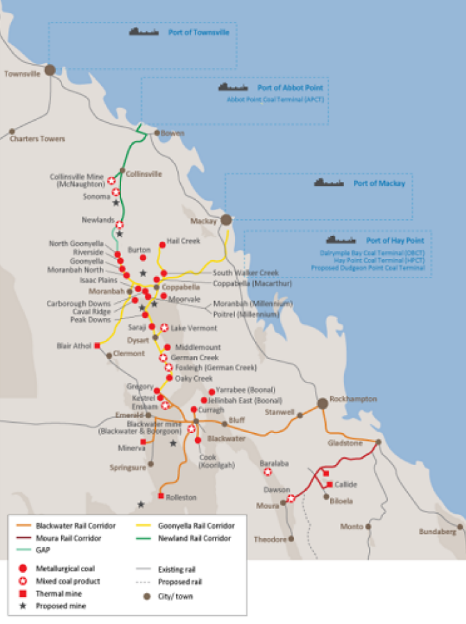 Flight to Adani Carmichael mine site