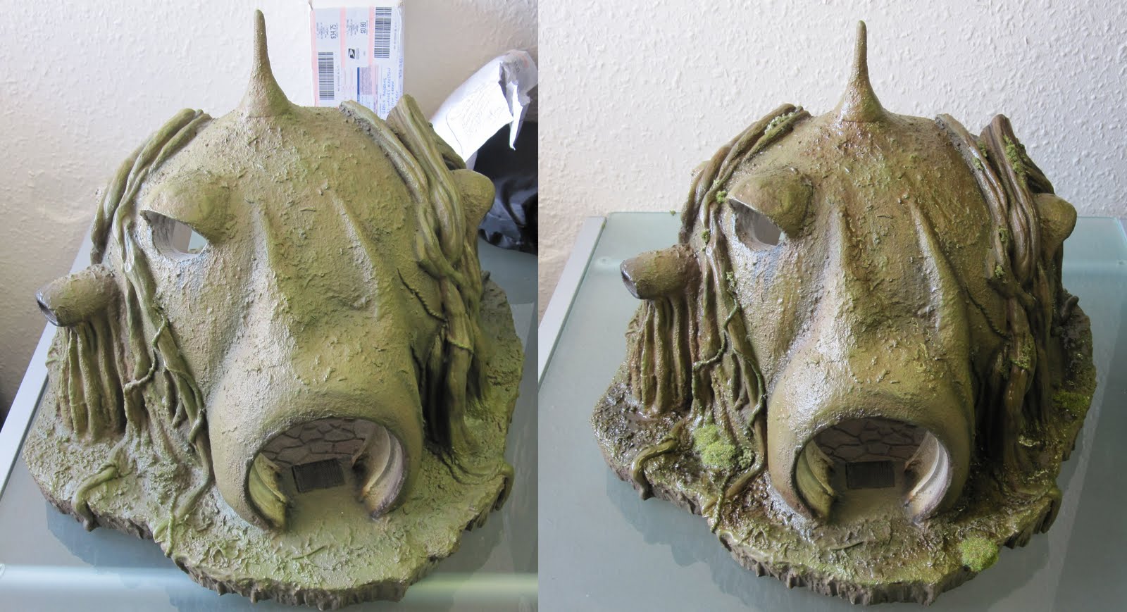 Greggo's customs and paint work: 1:6 Sideshow Yoda's Hut Diorama Full ...