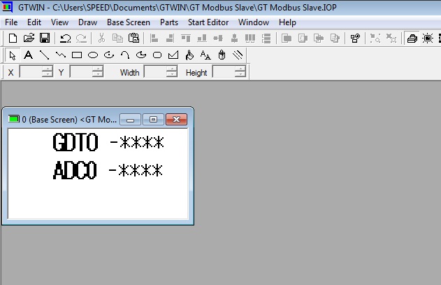 Modbus RTU Master tests with Arduino via RS232 and screen Panasonic ...