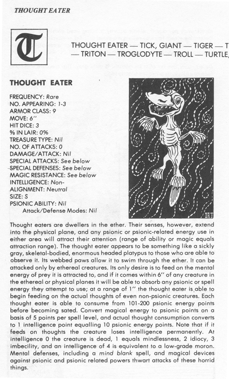 THOUGHT EATER: 2015