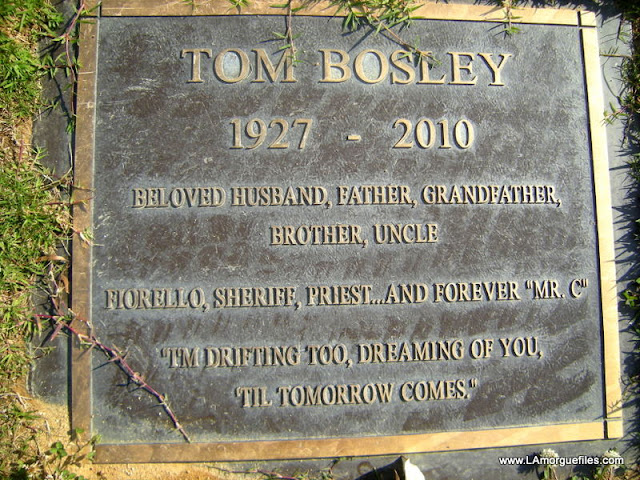 Los Angeles Morgue Files: "Happy Days" Actor Tom Bosley 2010 Forest ...