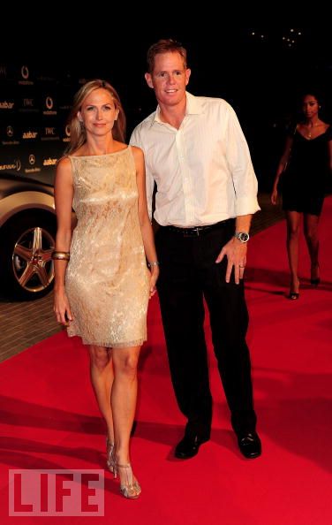 Shaun Pollock and his wife Patricia Lauderdale | CelebritiesCouples