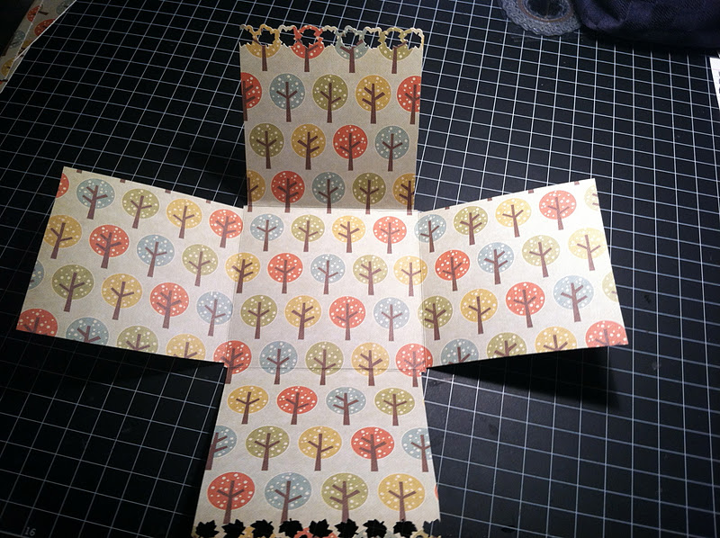 She's a Sassy Lady: "Look Whoooo's 1" layout using a photo fold-out