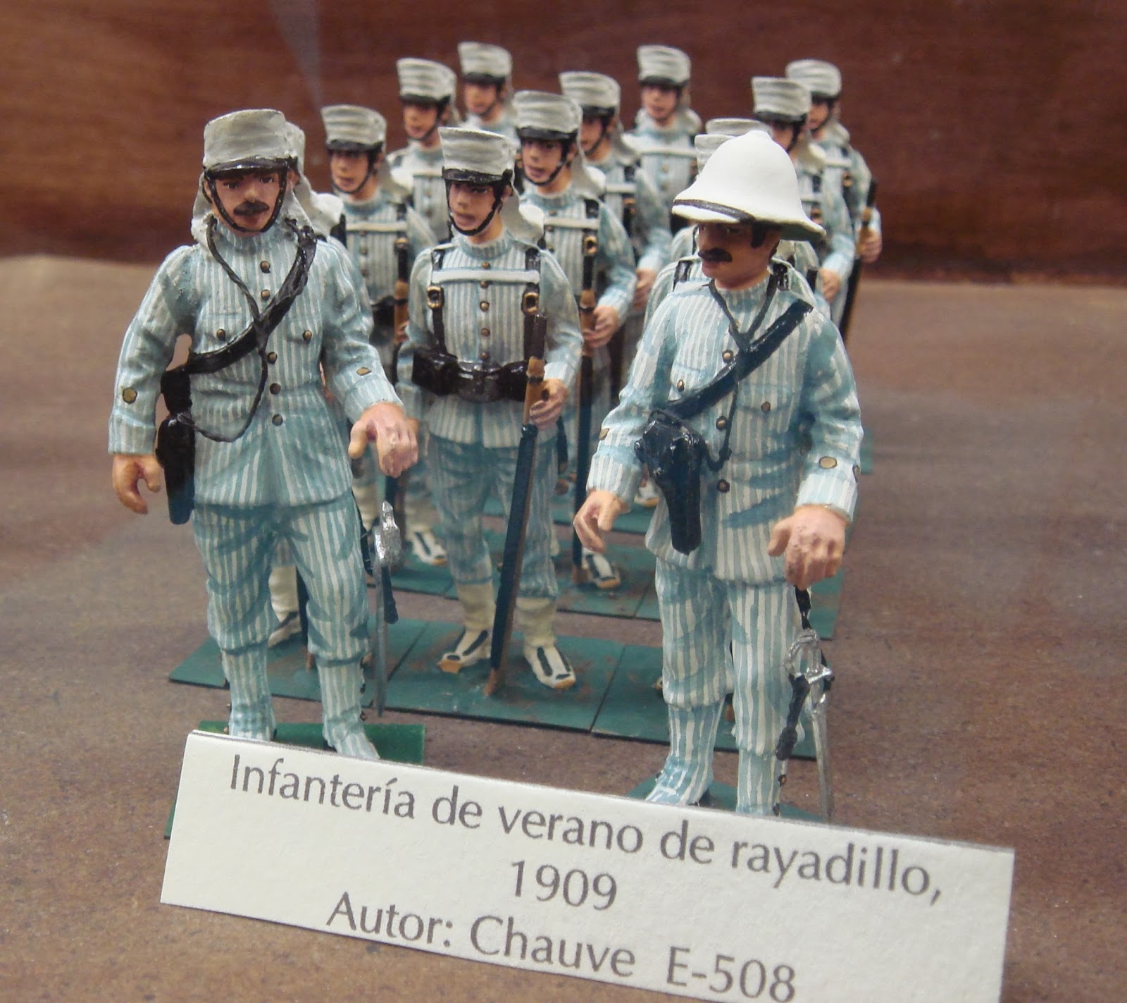 Vintage lead Toy and Model Soldiers: CHAUVE. Infantería uniforme ...