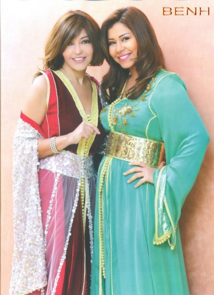 CaftanShowStyles: Stars & VIP en Caftan : Samira Said et Sherine