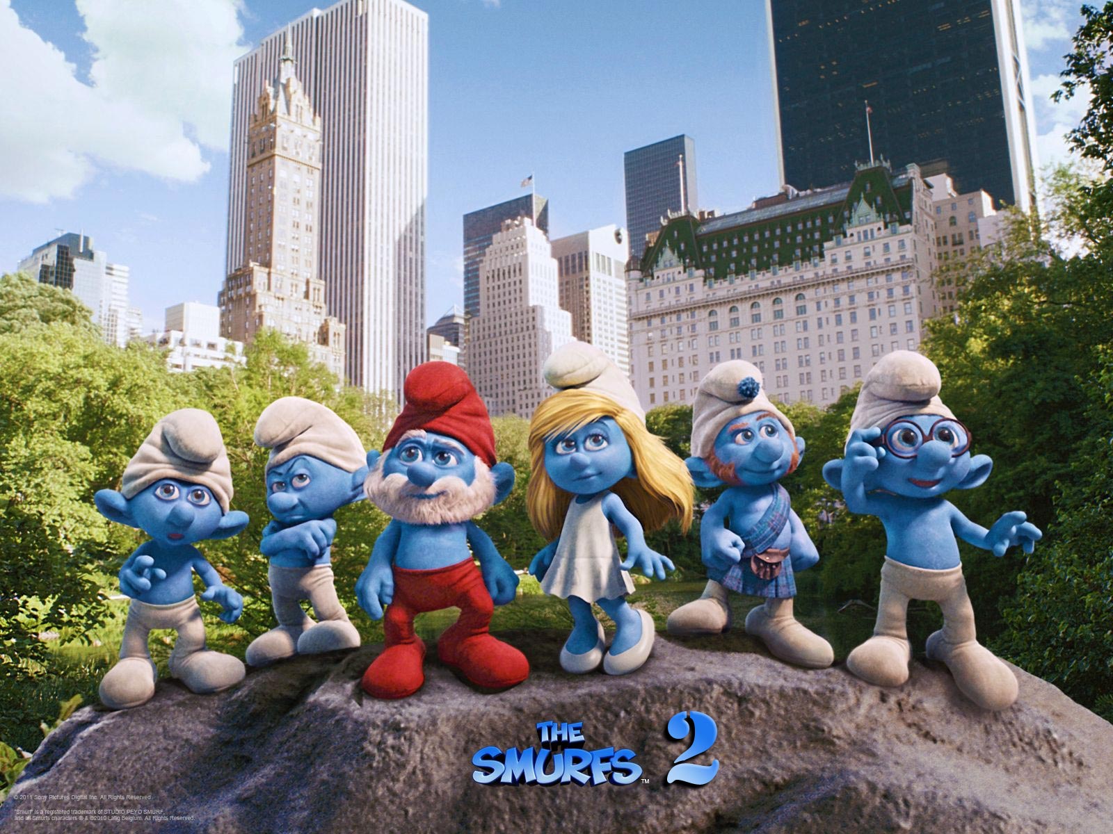 Filme Os Smurfs 2 ganha dois novos pôsteres. - Kozure-San