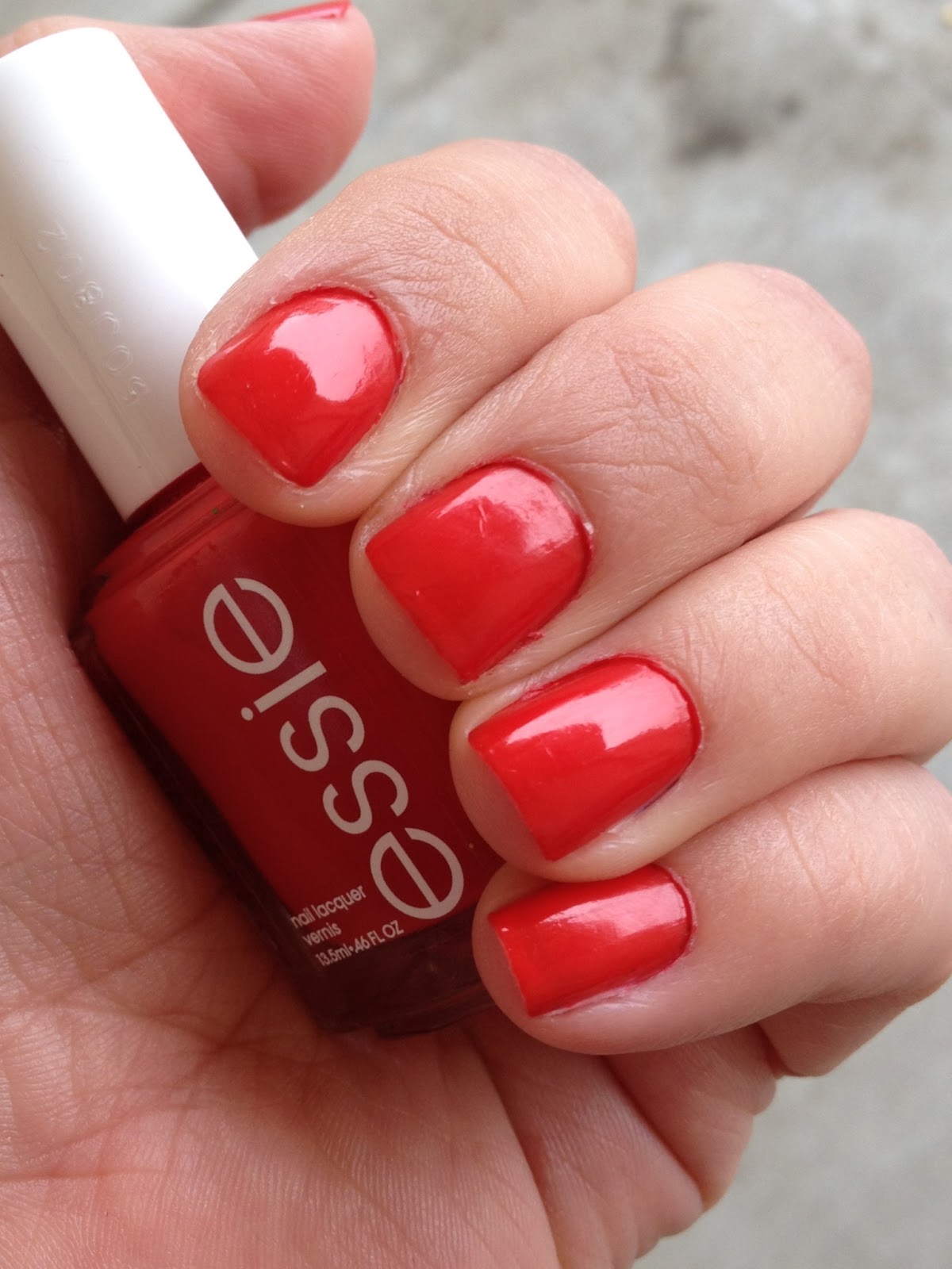 Living My Charmed Life: Ruby Slipper Nails--Perfect Red Polish