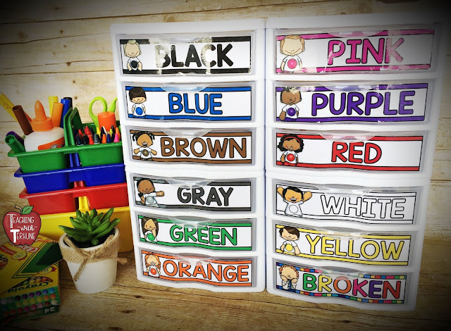 Teaching With Terhune: CRAYON ORGANIZATION SYSTEM