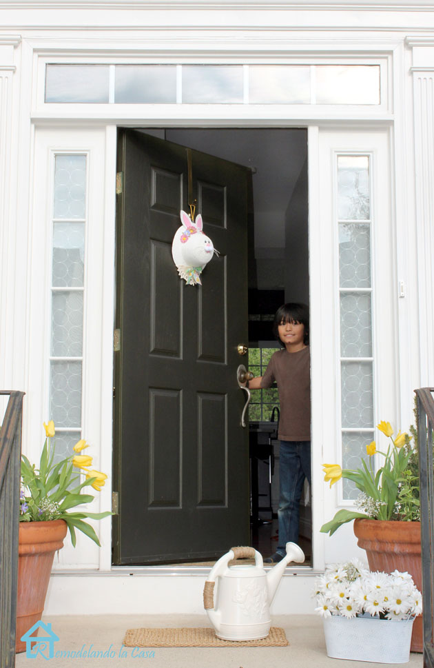 Spring Entrance Door - Remodelando la Casa