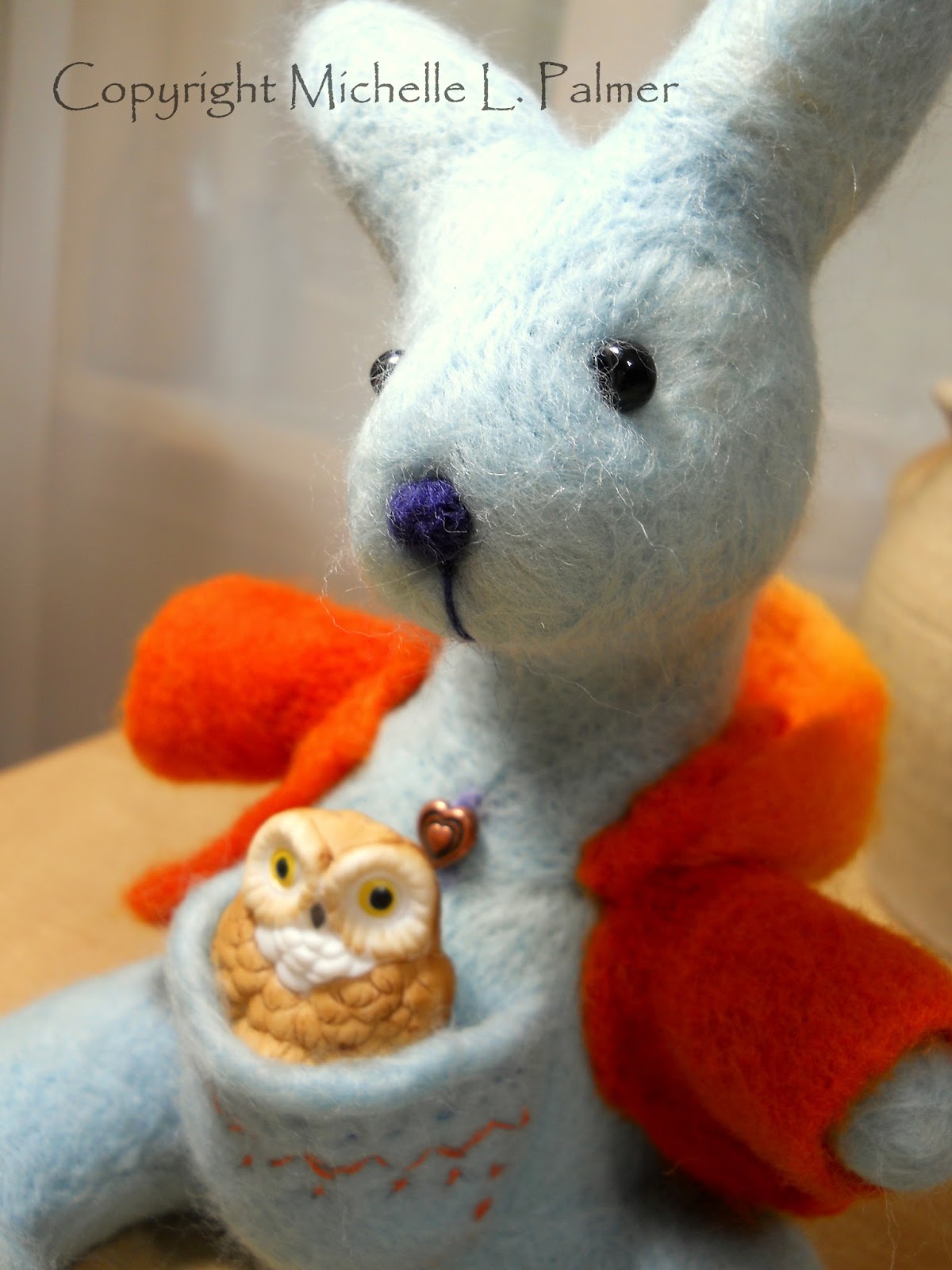 Michelle Palmer: Needle Felted Kangaroo~