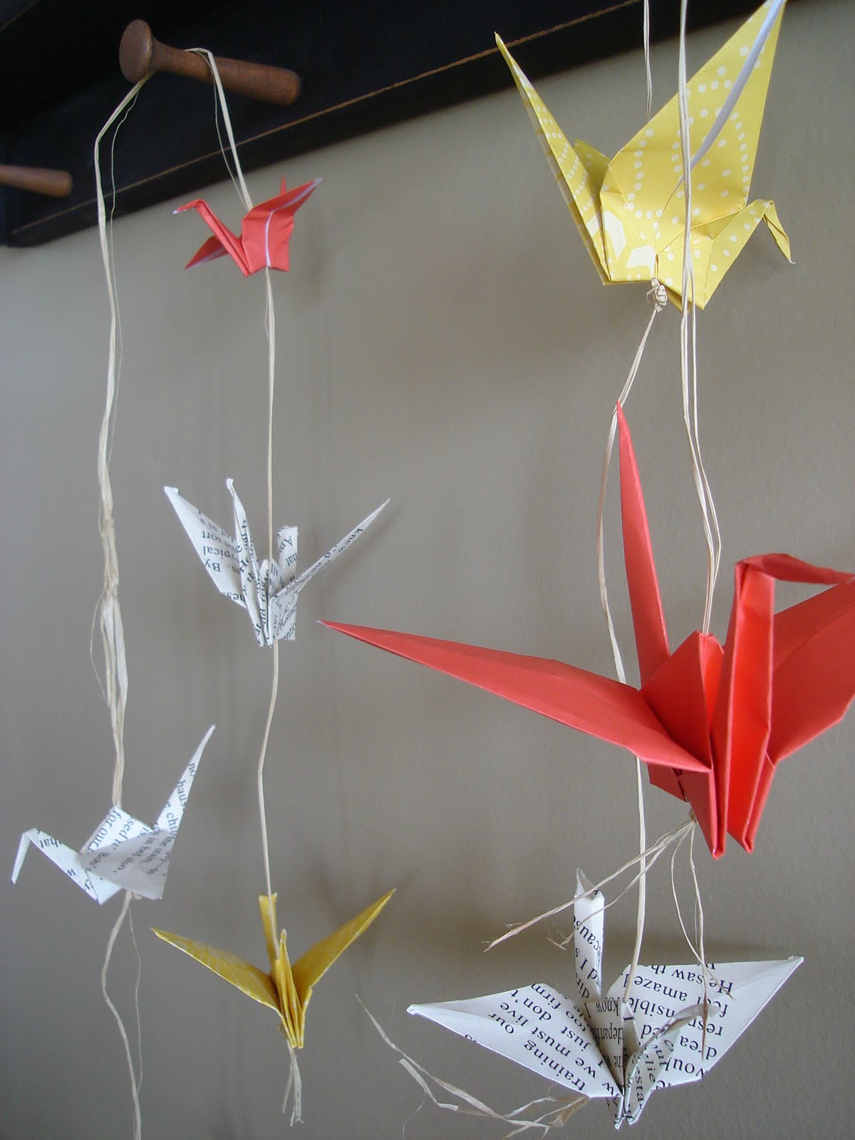 Nanniepannie's Blog: Origami Cranes