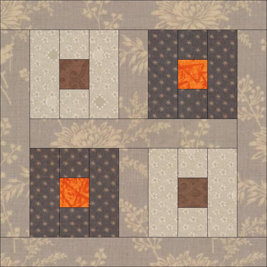 Quilt Art Design: September - Block of the Month