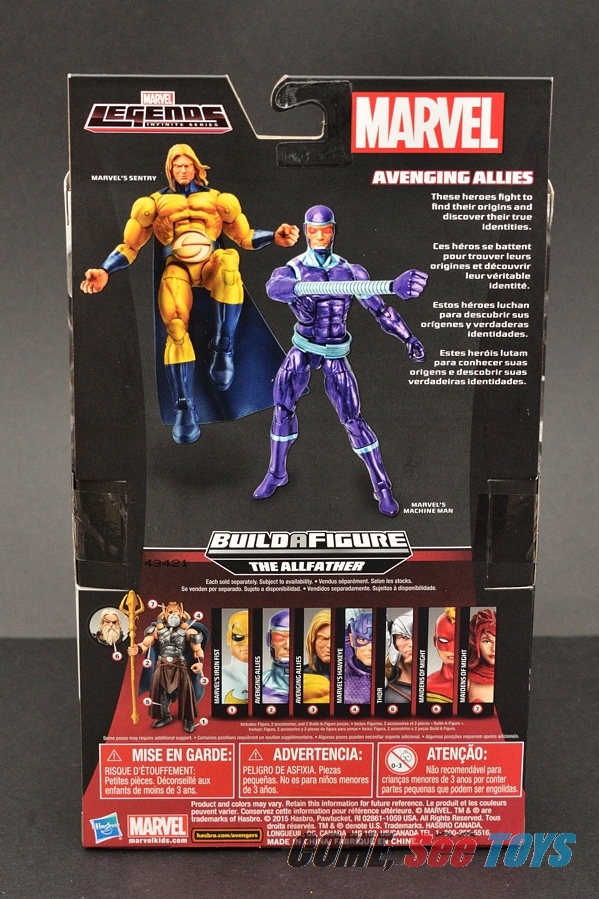 Come, See Toys: Marvel Legends Infinite Series Machine Man (Avenging ...