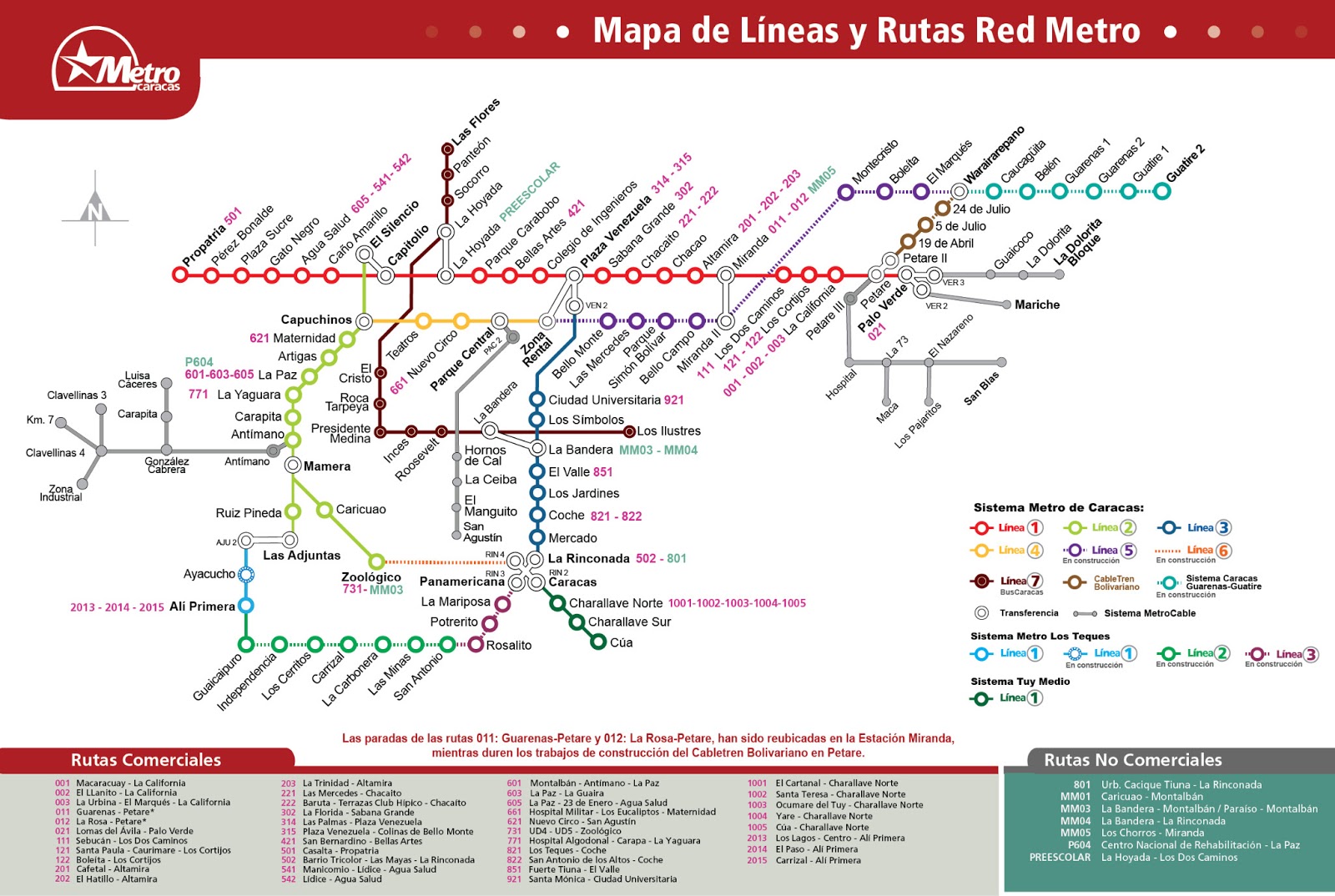 La Caracas de Antes, la Caracas de Ahora: Mapas del Metro de Caracas en ...