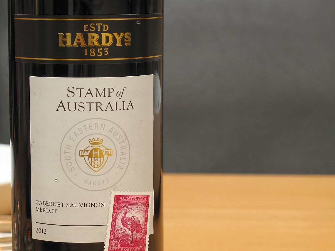 S and V's Beginner's Attempt at Wine Tasting: Hardys Stamp of Australia ...