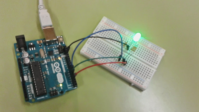 #portfoliovillamor: 2ª Práctica Arduino/ LED RGB