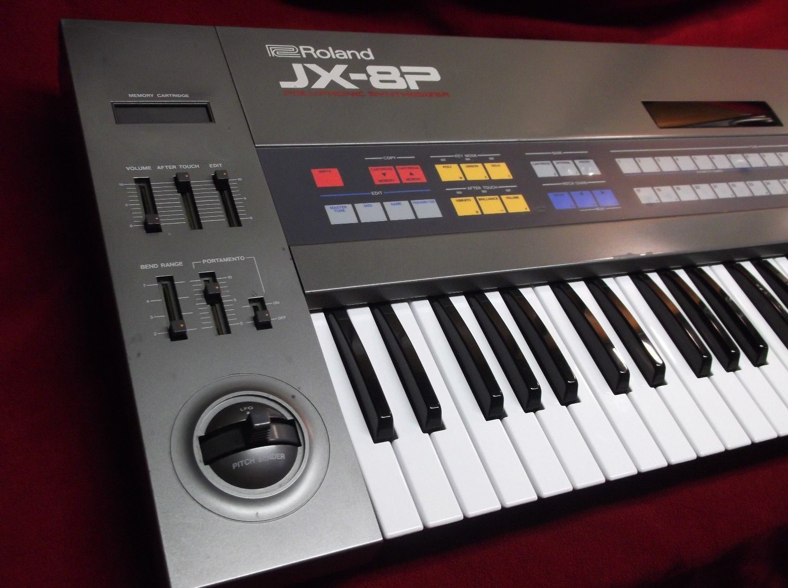 MATRIXSYNTH: Roland JX-8P Analog Polyphonic Synthesizer w/ Restored ...