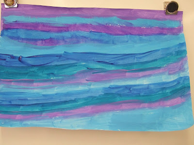 5th Grade Wit and Whimsy: Winter Landscape Art!