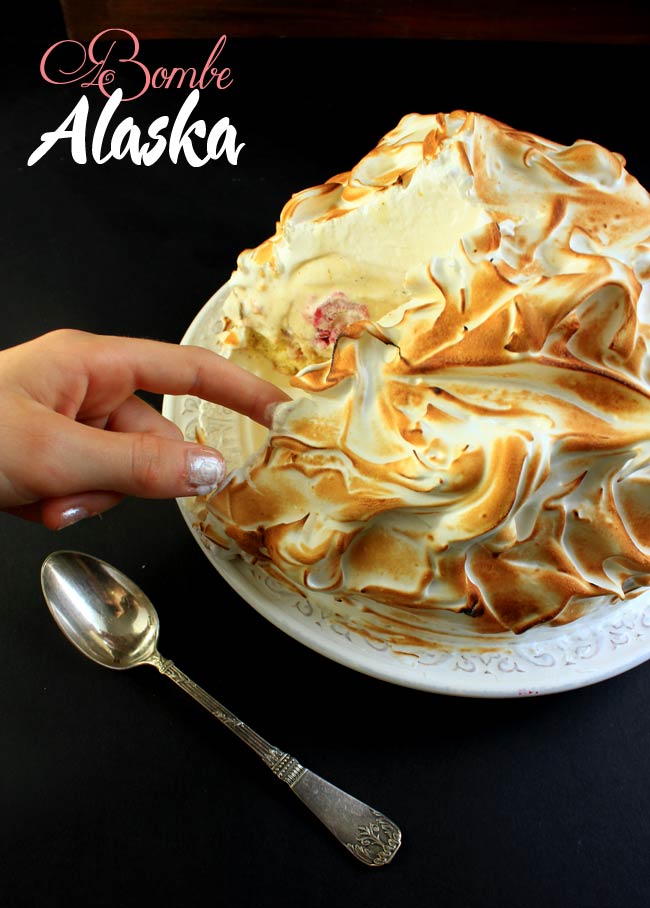 Dessert bombe Alaska {alaska bomb} : Il était une fois la pâtisserie